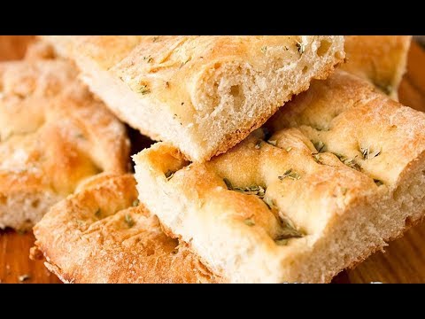 COMO FAZER FOCACCIA ITALIANA MUITO FÁCIL REPOSTAGEM - YouTube