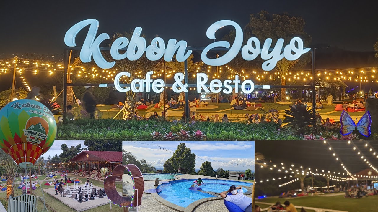KEBON JOYO Cafe & Resto di Bukit Pelangi Sentul - Bogor - YouTube