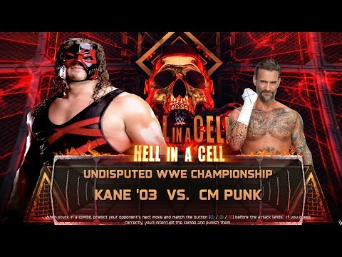 KANE vs CM PUNK – Hell in a Cell | WWE 2K26 🔥 FULL MATCH Gameplay #wwe2k26kanevscmpunk #wwe2k26game