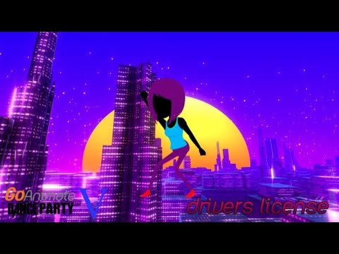 drivers license by Olivia Rodrigo | GoAnimate Dance Party V [Official ...