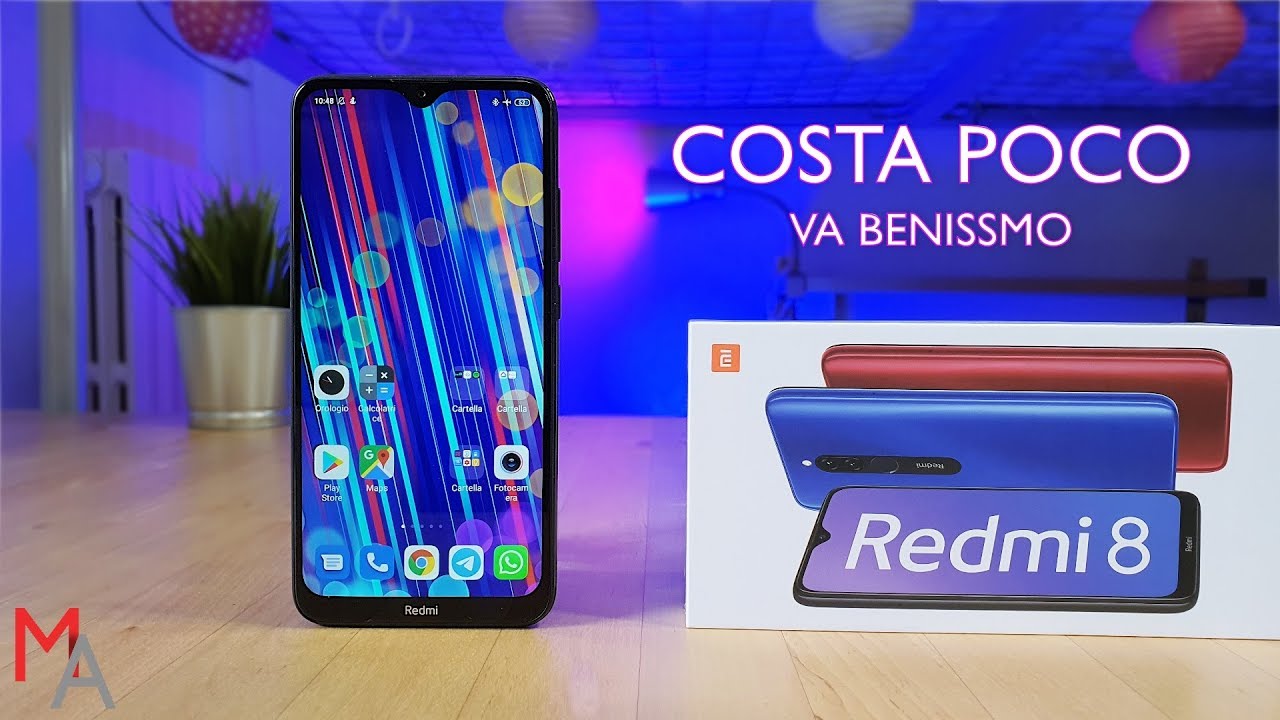 Redmi 8: costa poco e va benissimo | RECENSIONE - YouTube