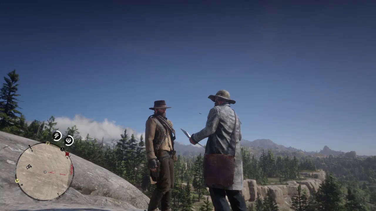 Red Dead Redemption 2 - Mysterious Hermit Mentions 'The Curse". - YouTube