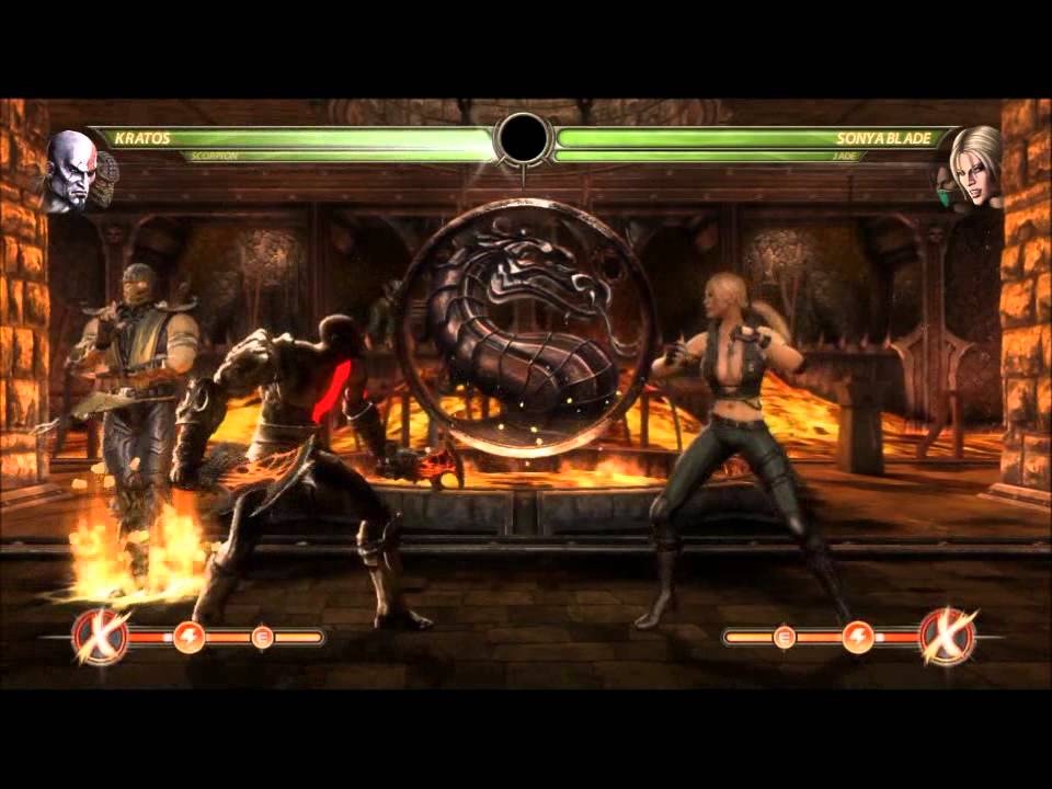 MK9 Kratos combos - YouTube