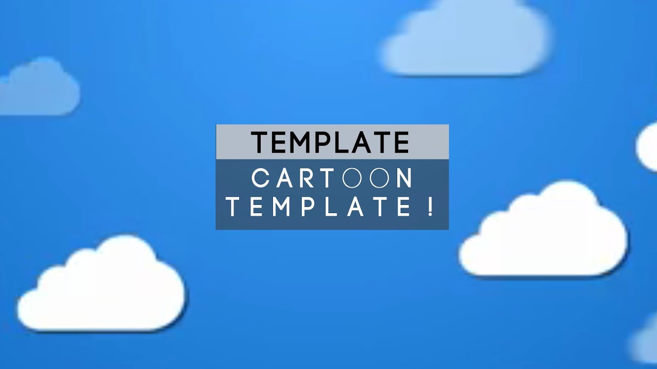 [Free] Cartoon 2D Intro Template - YouTube