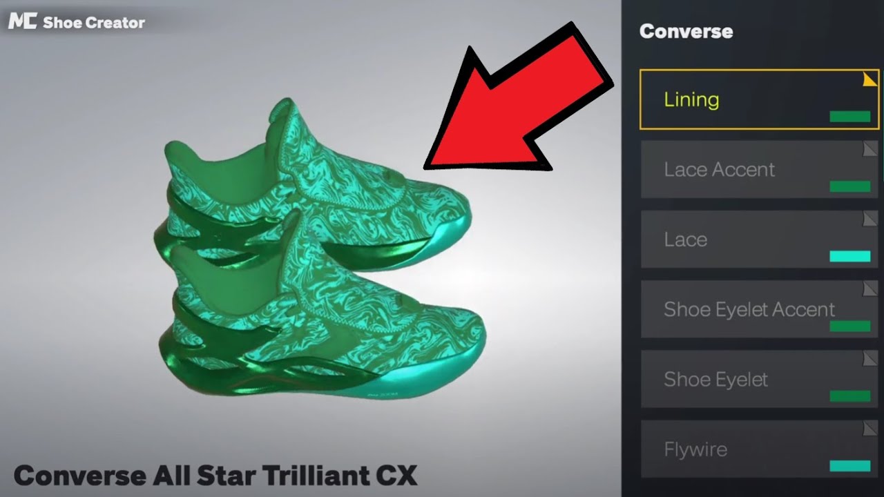 NBA 2K26 Converse Colorways - FREE CUSTOM CONVERSE SHOES - YouTube