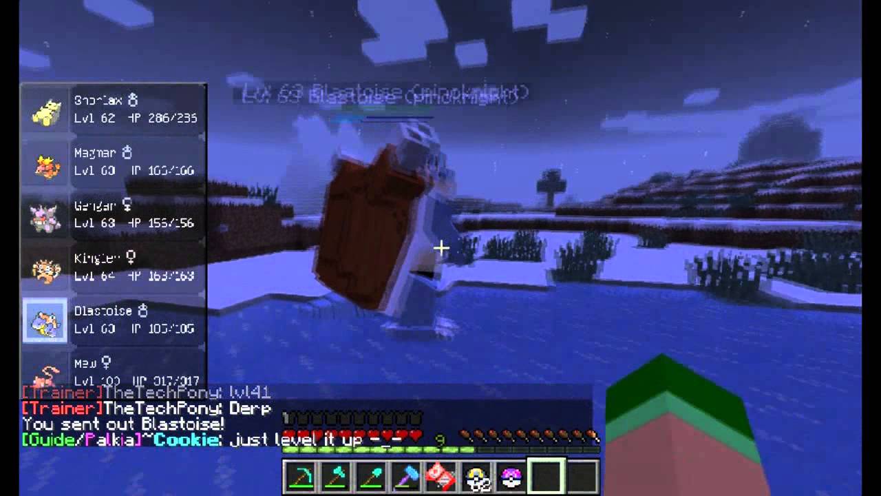 Pixelmon 1.6.2 Glitch Unlimited Night Vision - YouTube