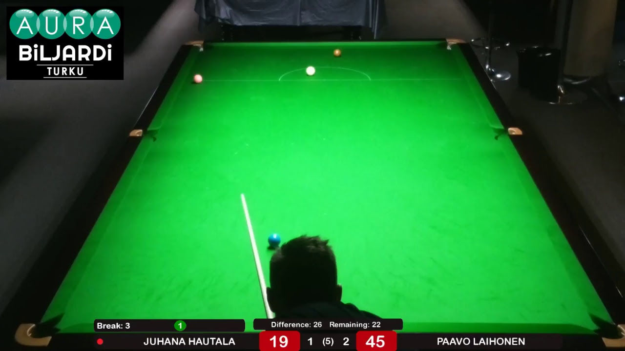 Aura Biljardi - Snooker Table 1 Live Live Stream - YouTube