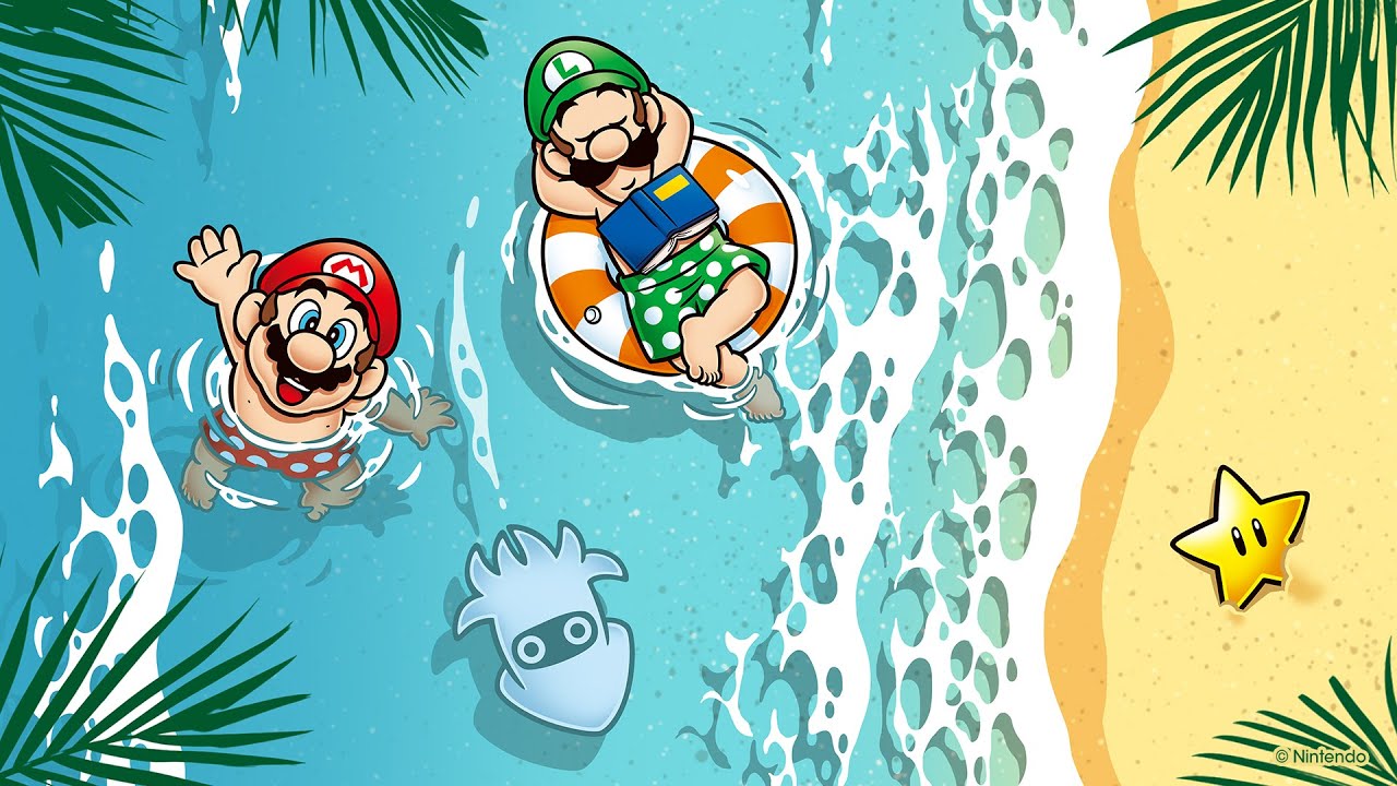 Mario Beach Playlist - 1 Hour Nintendo Playlist - YouTube