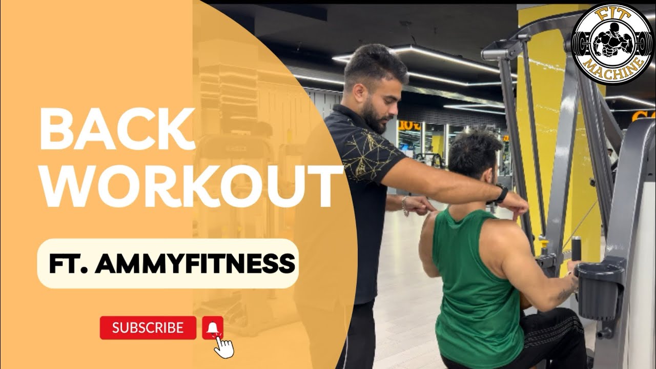 Back workout | Duke tretha | Ammyfitness | Fit machine club | Best Back ...