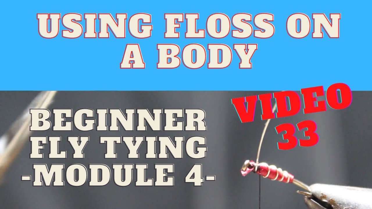 How to Tie Flies - Wrapping Floss on a Wet Fly (Video 33) - YouTube