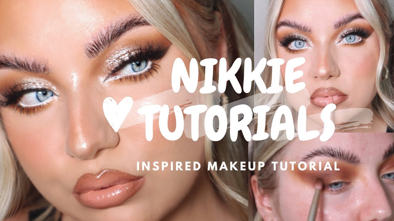 GOLD SHIMMER SOFT GLAM NIKKIE TUTORIALS INSPIRED MAKEUP TUTORIAL ...