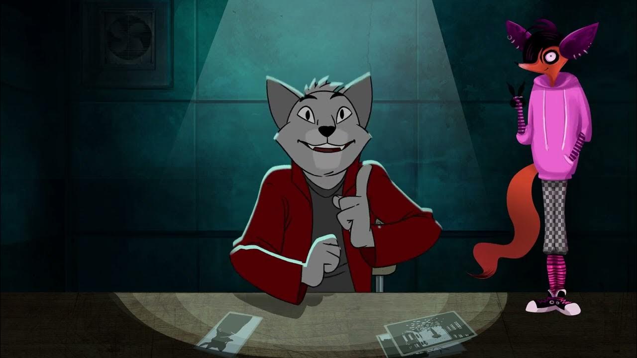 Кот Константин на допросе ("Лис Улисс" animation) - YouTube