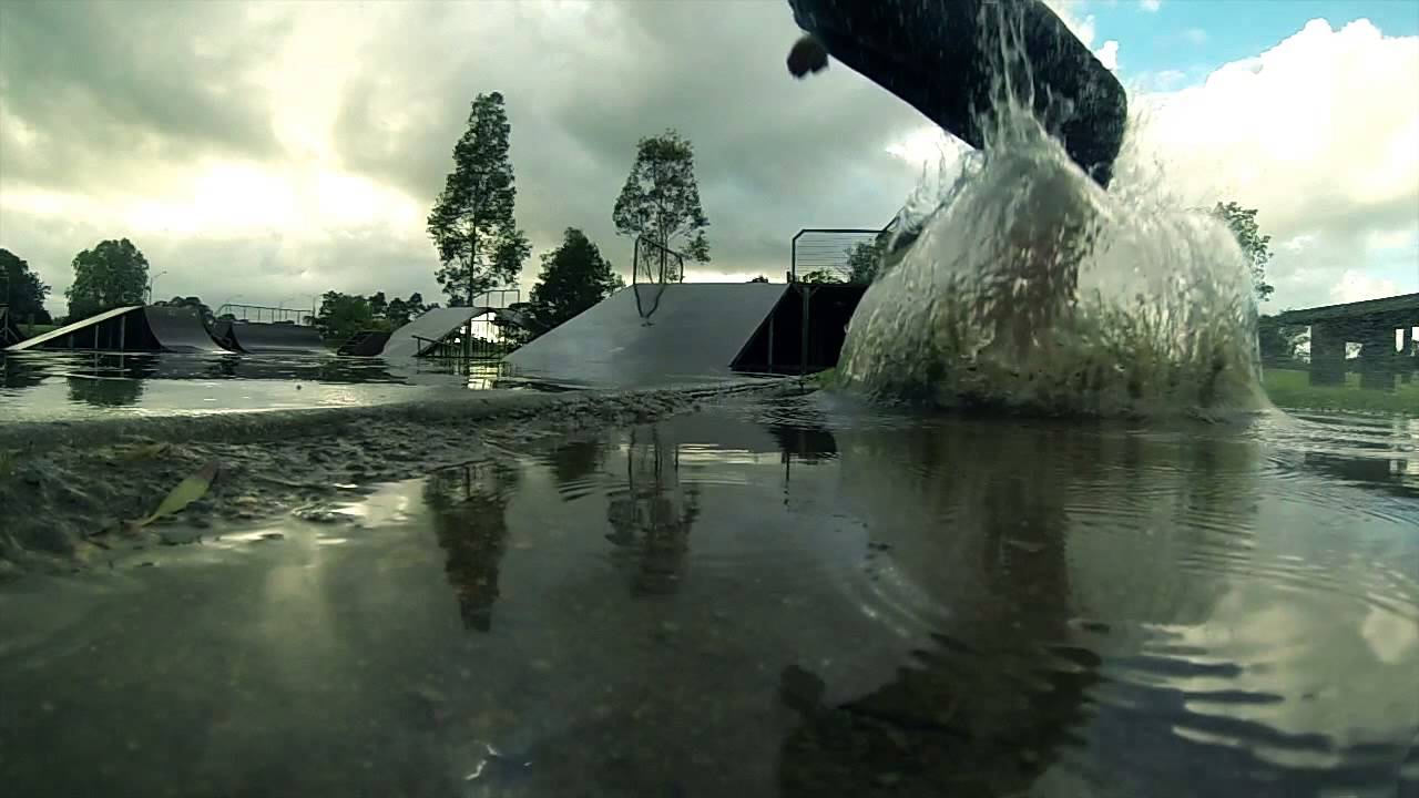 Puddle Sliding - YouTube