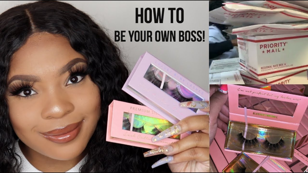 BOSS BABE SERIES EP1| DOING LASH INVENTORY FOR MY COMPANY! - YouTube