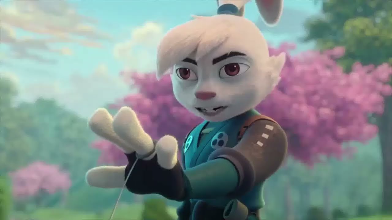 Samurai Rabbit The Usagi Chronicles Scene Yo-Yo VS Fire Axe - YouTube