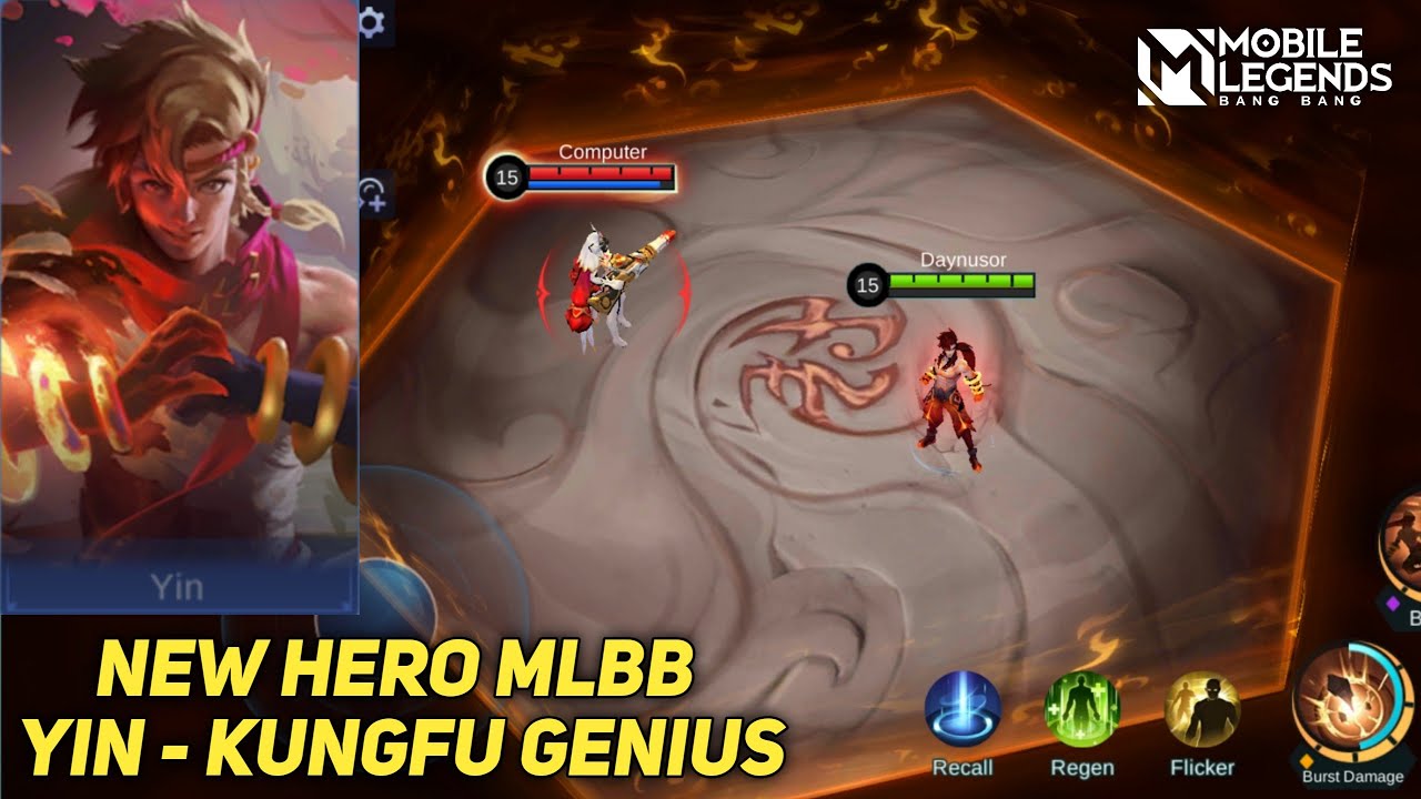 MLBB New Hero Yin (Fighter) - Mobile Legends: Bang Bang - YouTube