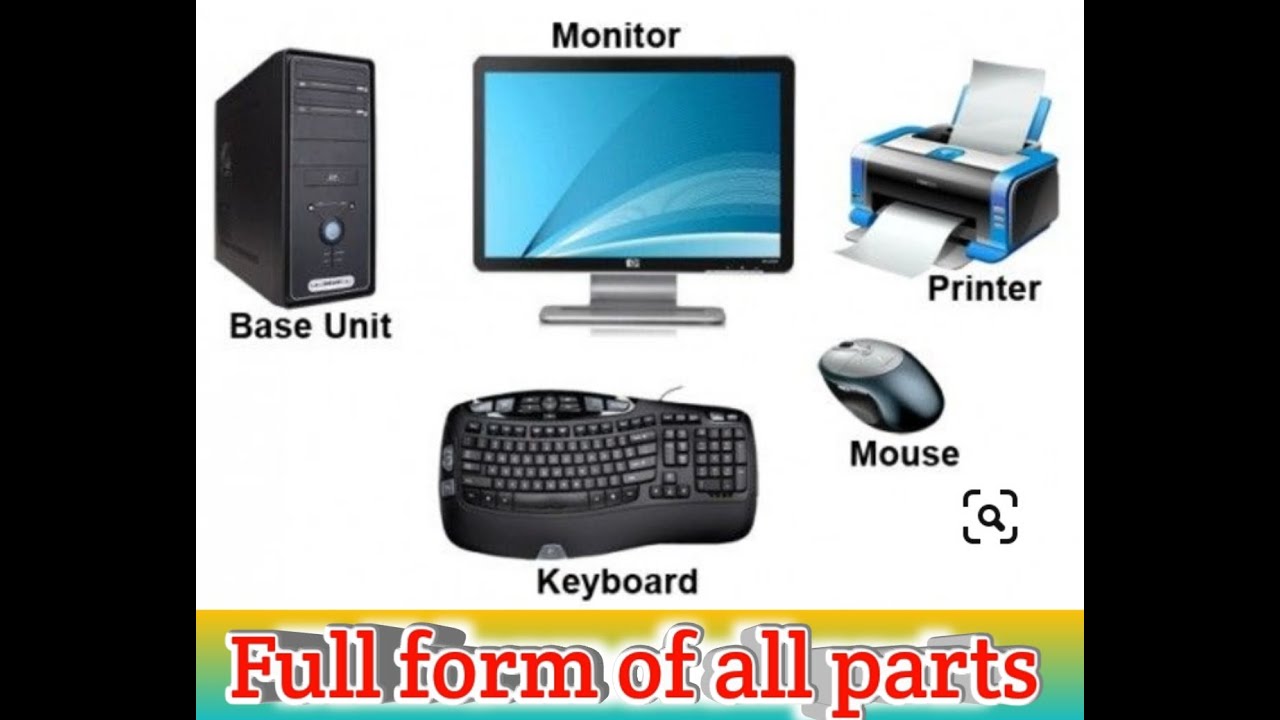 Full form of computer all parts, #shorts#youtubeshorts#trending video# ...