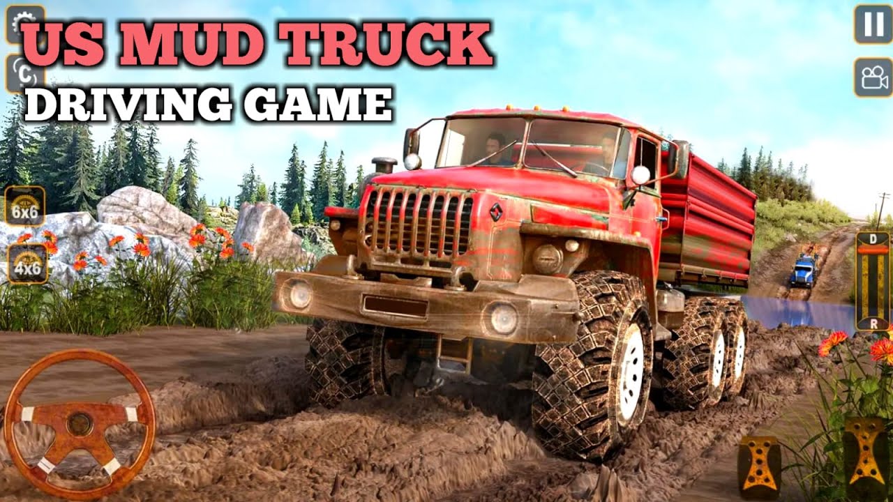 Conquer the Mud! Epic Offroad Mud Truck Driving Adventure 🌧️🚛💪 | MOBILE ...