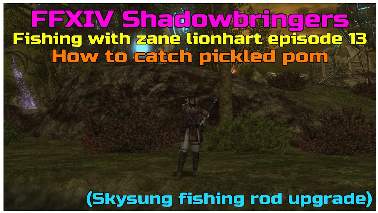 How to catch pickled pom for skysung fishing rod upgrade - YouTube