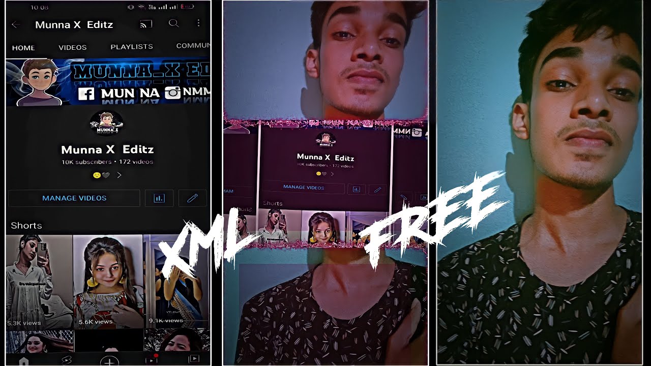 10K Family Done Thanks Everyone 🖤 alight motion trending xml video editing🔥#munna_x munna_x #xml ...