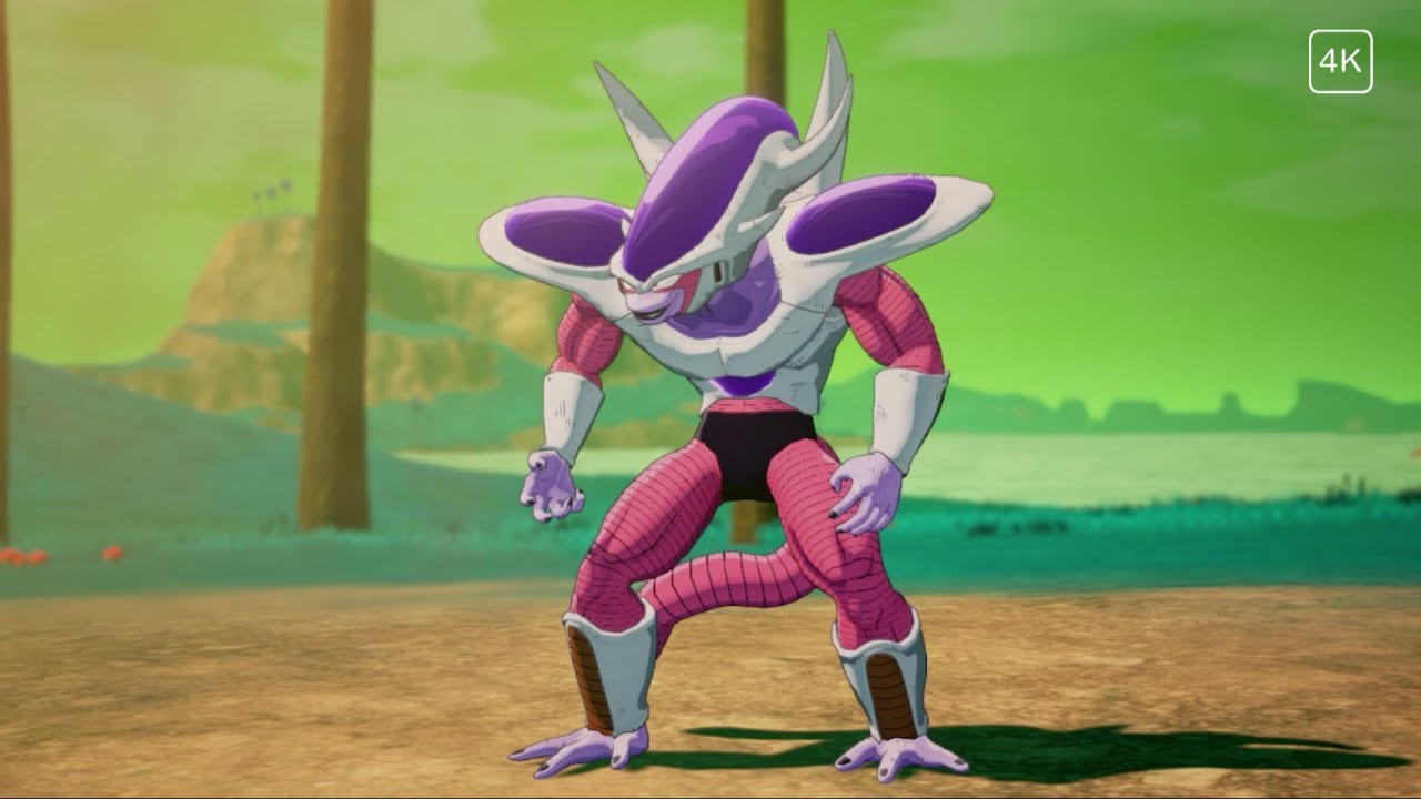 Frieza's second transformation [4K 60FPS] | Ep - 26 | Dragon Ball Z ...