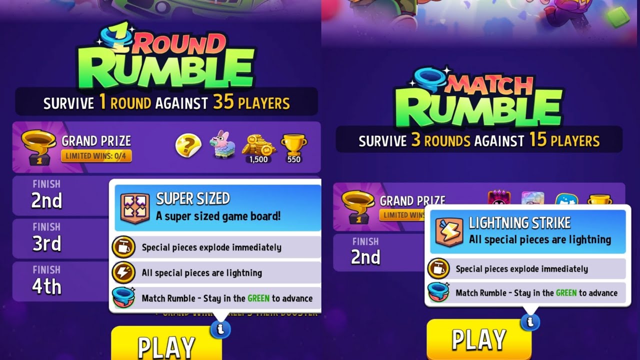 Lighting Strike Blow Em Up & Super Sized Lighting Strike Rumble Match ...