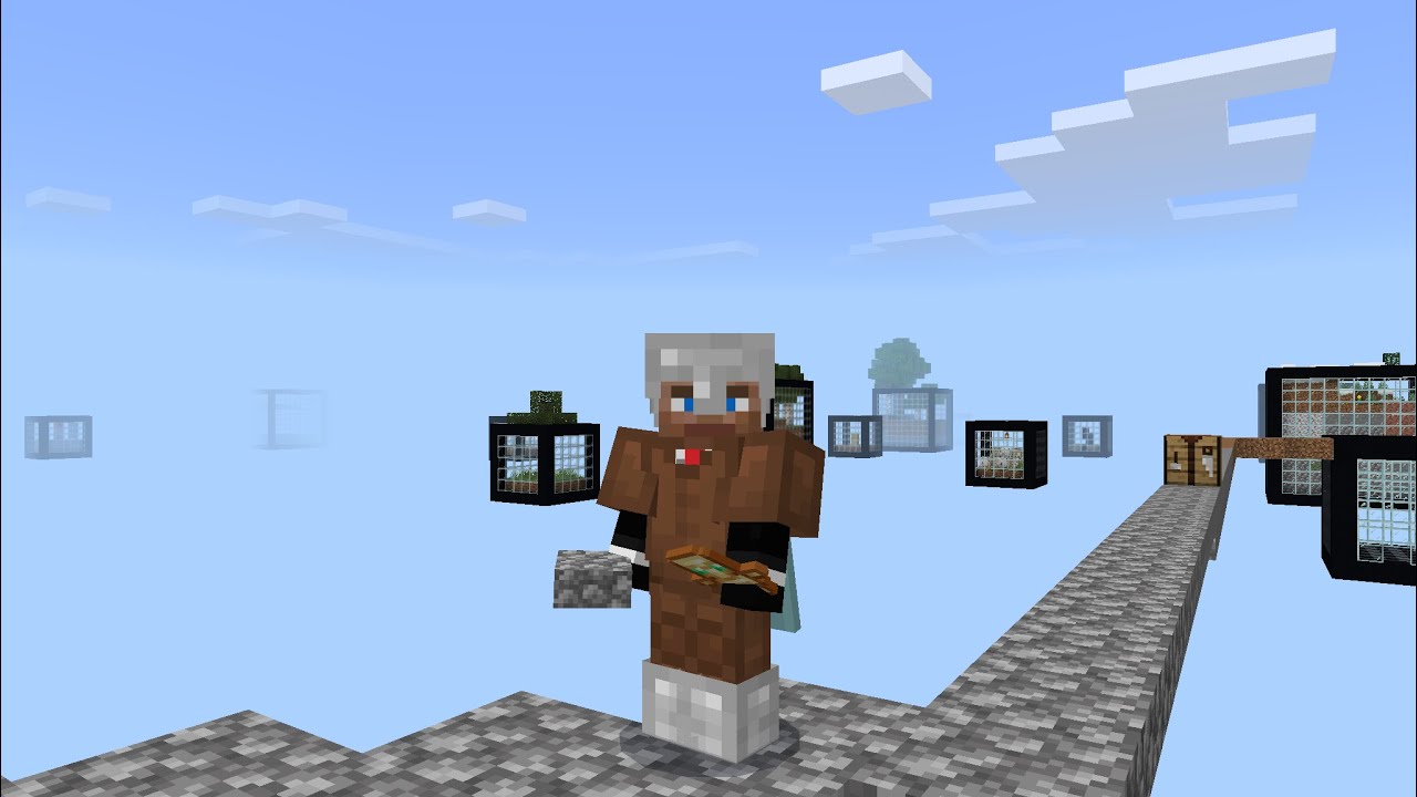 Survivre sur un skycube #2 - YouTube