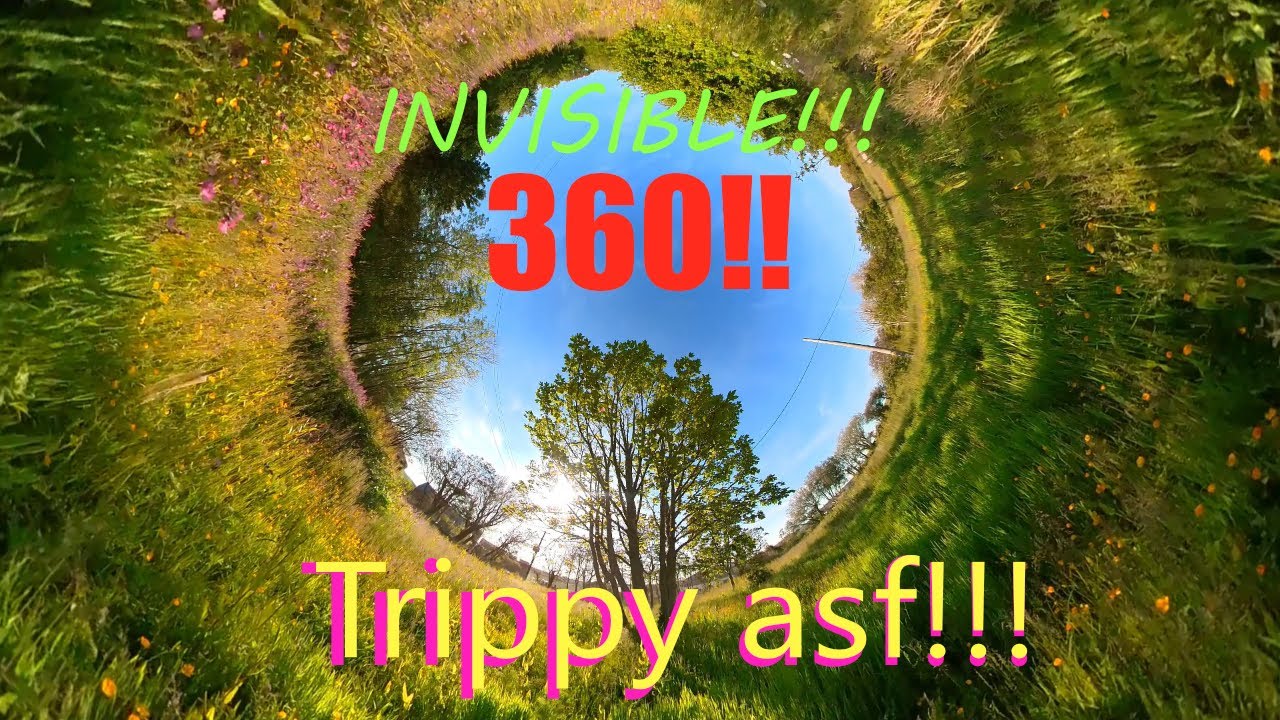 invisible drone covert 360! insta360 one R 360 drone amazing!!!! - YouTube