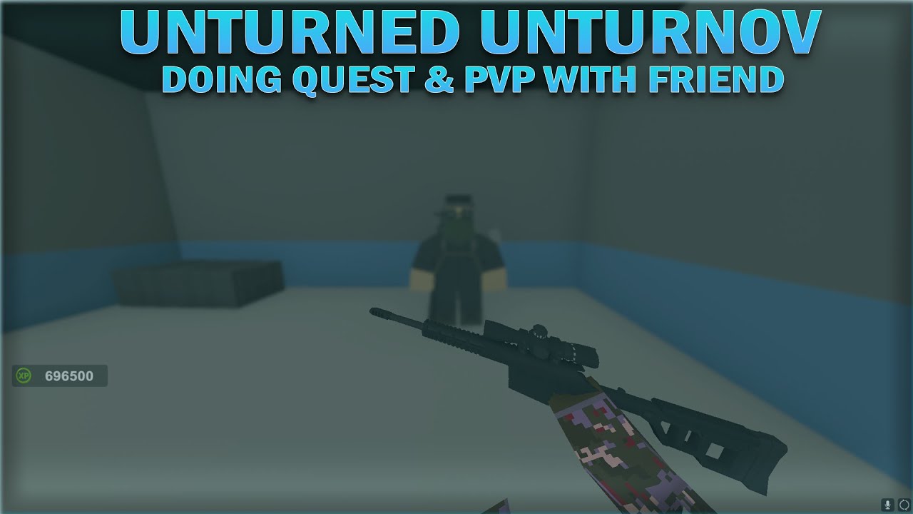 Unturned Unturnov Pandahut#30 Playing with friends Only PVP quest ...