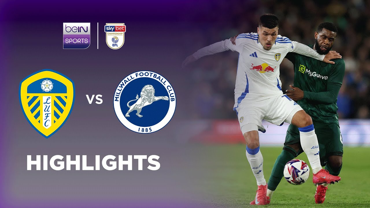 Leeds v Millwall | EFL Championship 24/25 | Match Highlights - YouTube