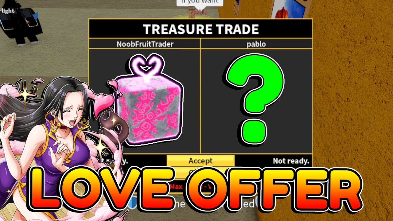 What do People OFFER for NEW LOVE REWORK in Blox Fruits VALENTINE'S ...