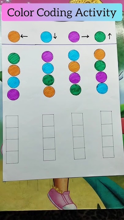 Color Coding Activity #colorcoding #activity #brainboosting #shorts ...