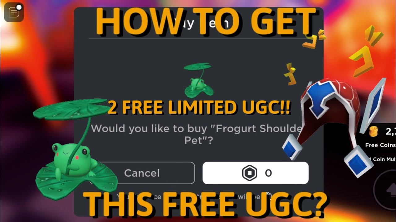 How to get the FREE LIMITED UGC in My Avatar Shop | Roblox - YouTube