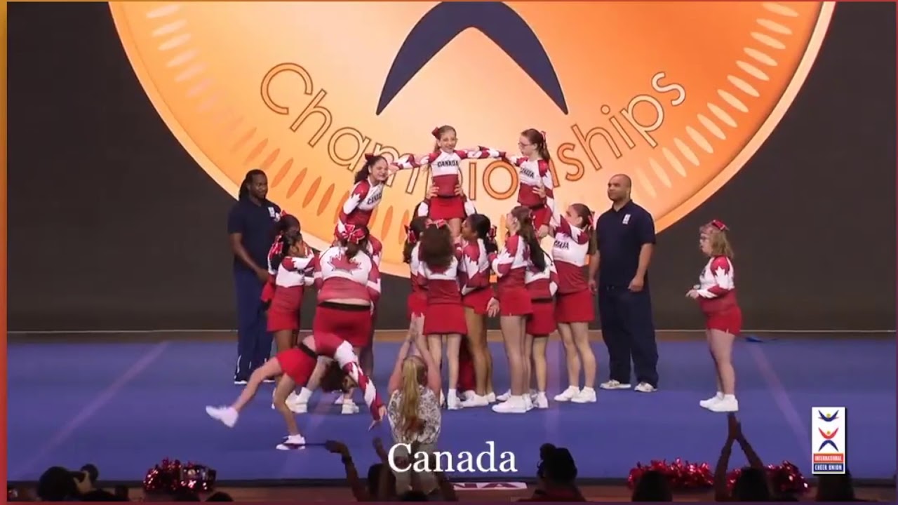 Team Canada Cheer Abilities Cheer 2018 - YouTube