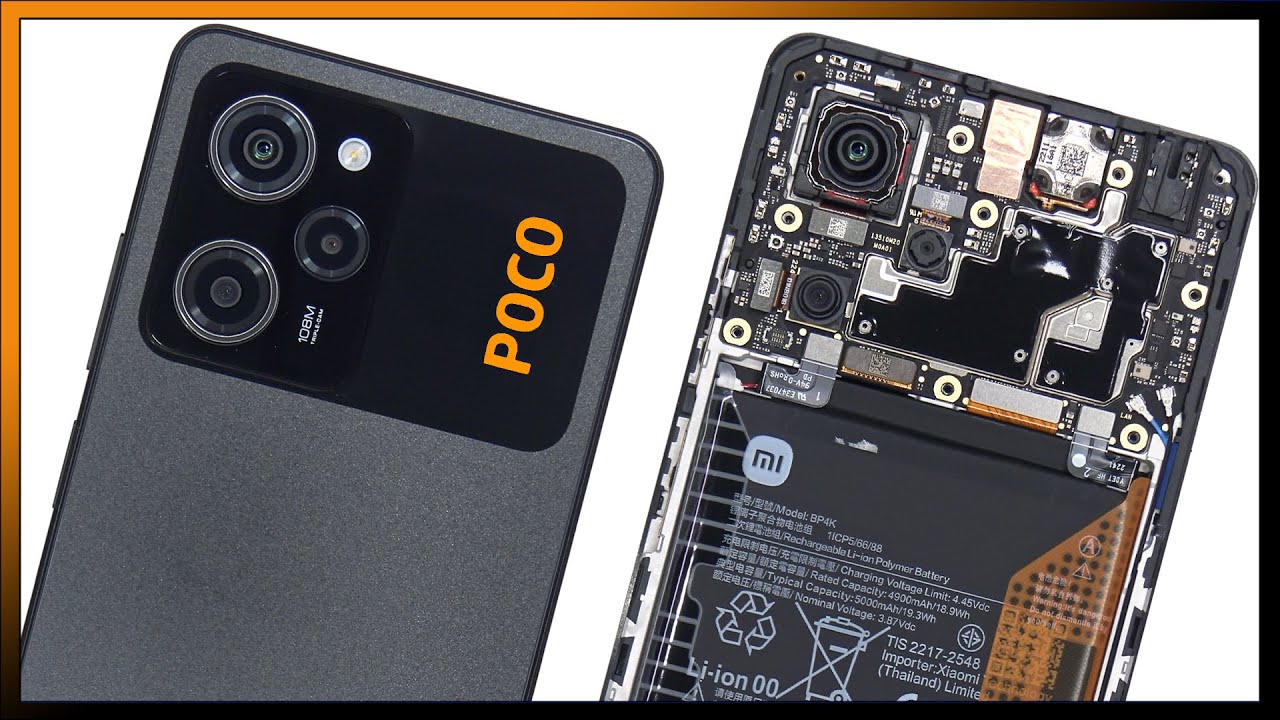 Xiaomi Poco X5 Pro 5G Teardown Disassembly Repair Video Review - YouTube