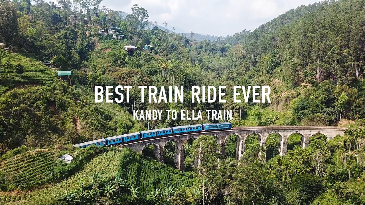 Kandy to Ella // the most beautiful train in the world // Sri Lanka ...