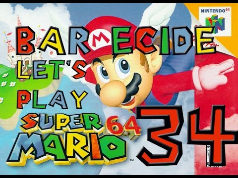 Let's Play Super Mario 64 - 34: Pole Dancing - YouTube