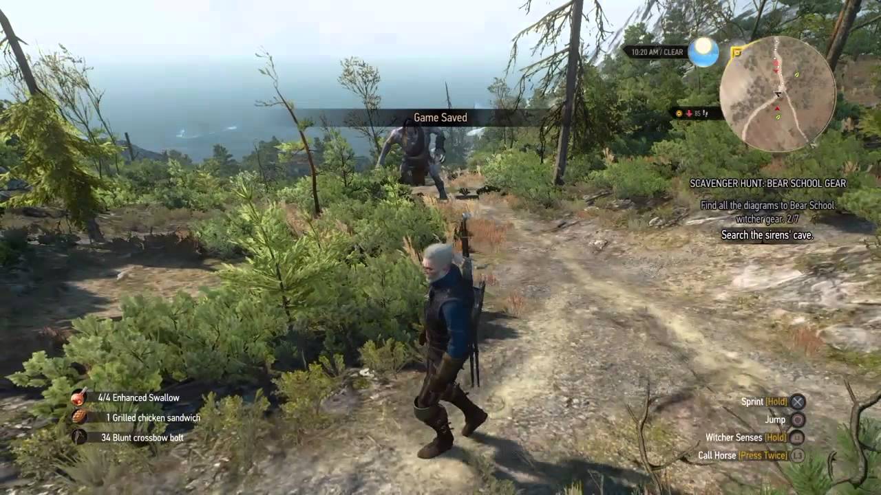 The Witcher 3 Cyclops 2nd Encounter - YouTube