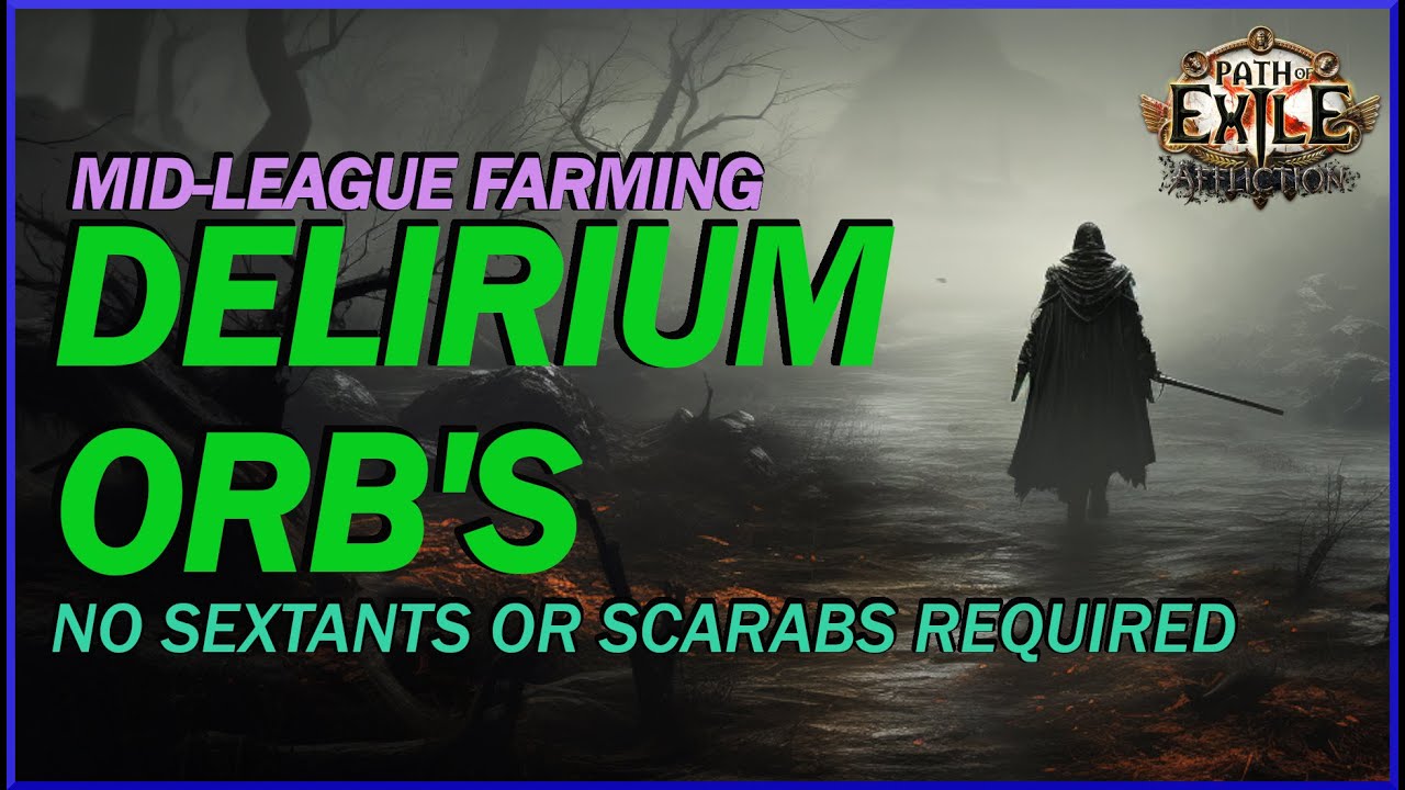 [POE 3.23] Never Buy Another Deli Orb Again - Delirium Orb Farming - No Sextant or Scarabs ...