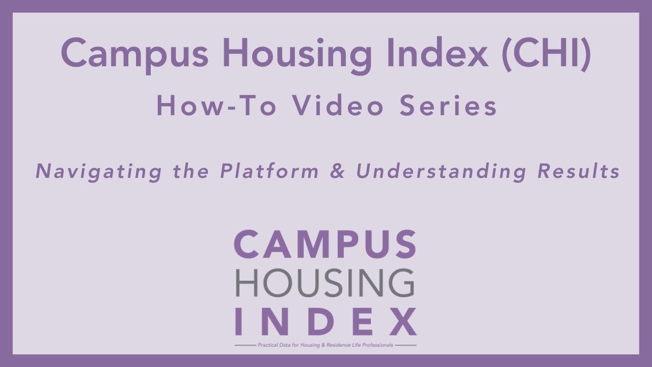 CHI How-To Video: Navigating the Platform & Understanding Results - YouTube