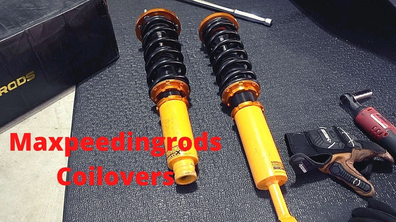 Installing Maxpeedingrods Coilovers on the 6 Gen Accord - YouTube
