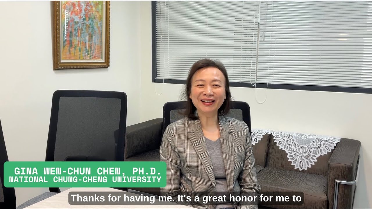 Interview with Associate Professor Wen-Chun Chen, National Chung Cheng ...
