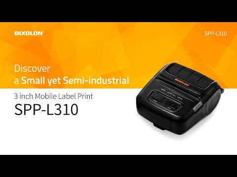 BIXOLON Introduces New Compact Ruggedized Mobile Printer SPP-L310