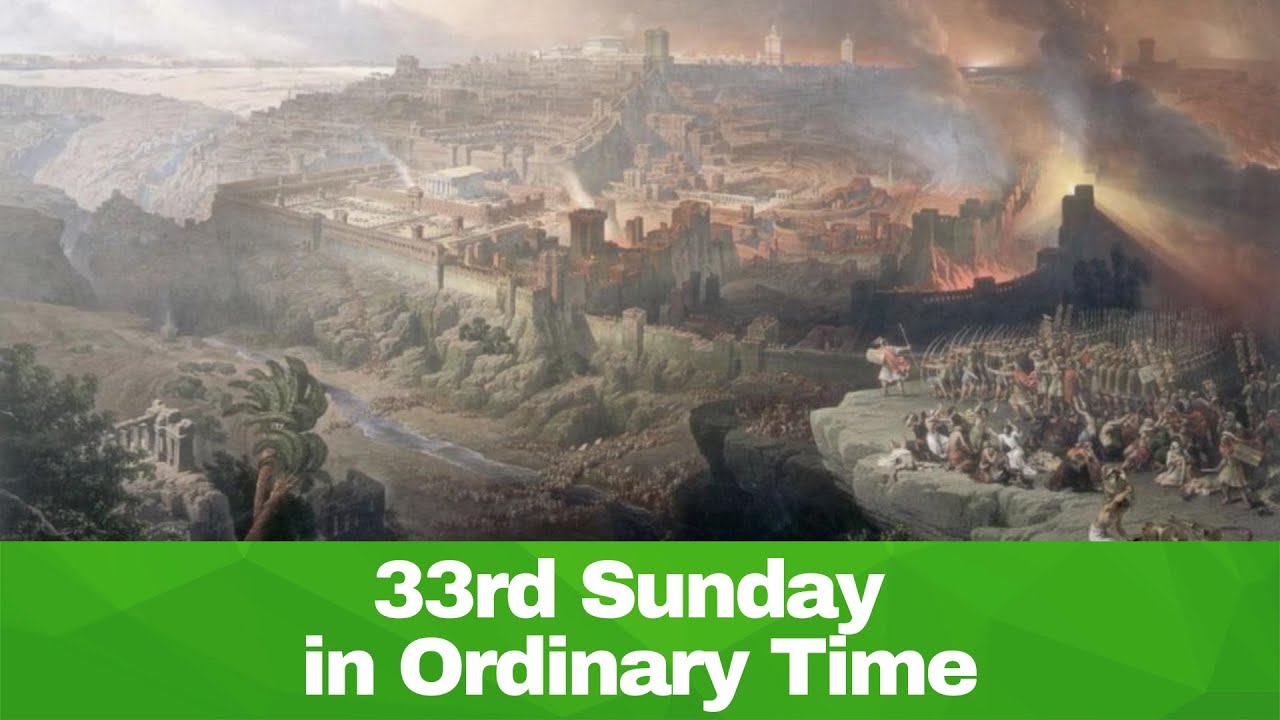 Sunday Mass for the 33rd Sunday of Ordinary Time - YouTube