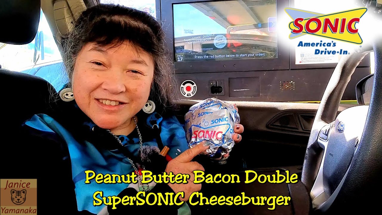 LIMITED TIME: Peanut Butter Bacon SuperSONIC Double Cheeseburger at ...