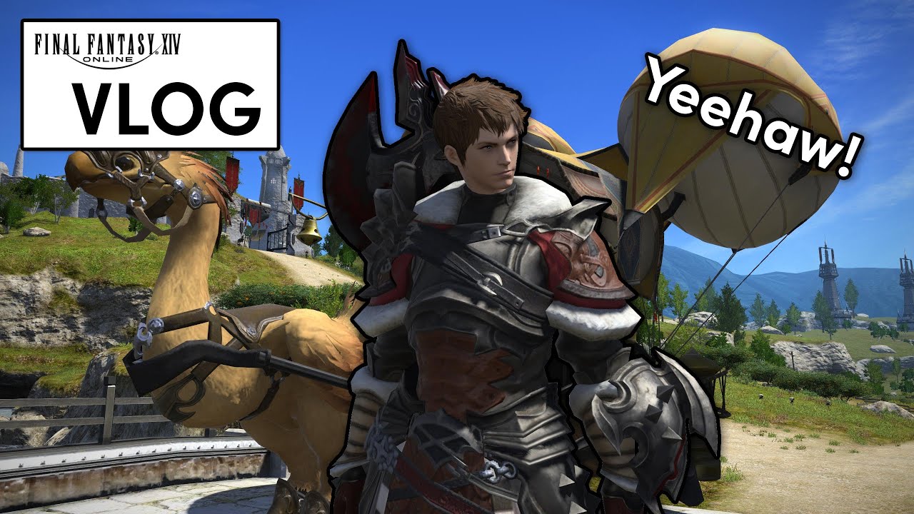 Chocobo Carriage | FFXIV Vlog - YouTube