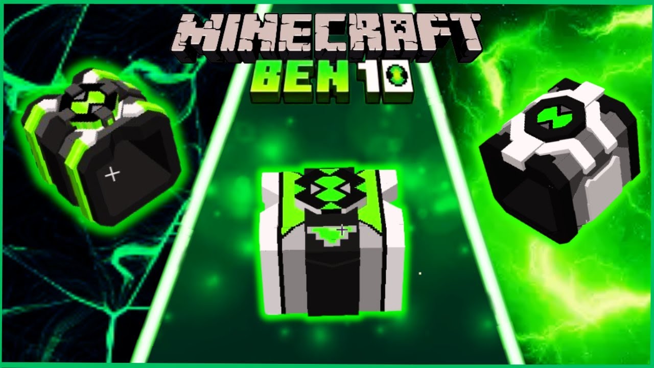 Minecraft Ben 10 Reboot Addon Part 2! | Season 2, 3 and 4 Omnitrix's Showcase! - YouTube