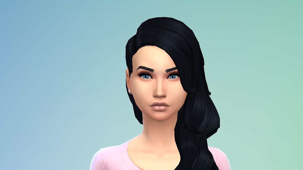 Sims 4 CAS Base Game vs Maxis Match vs Alpha Cc - YouTube