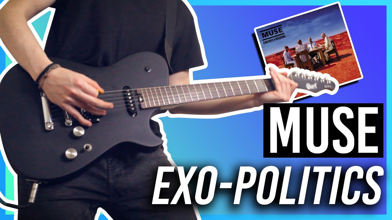 Exo-Politics - Muse | Guitar Cover (Cort MBC-1) - YouTube