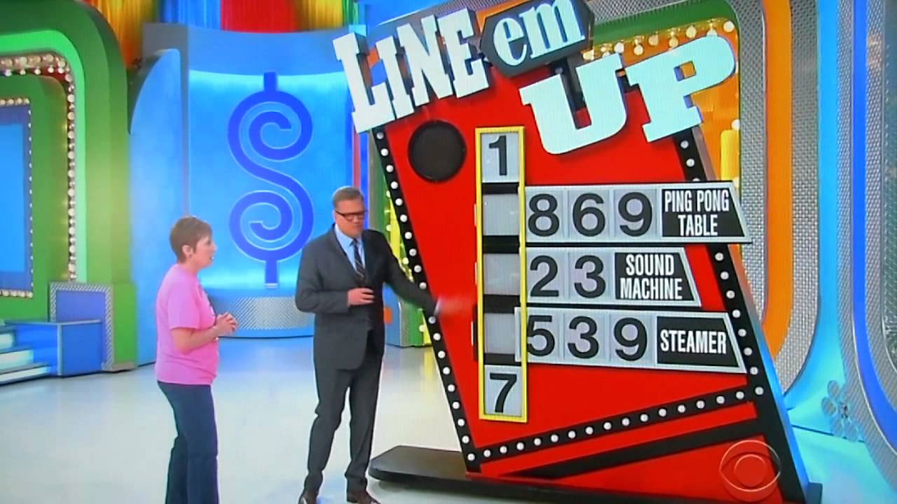 The Price is Right - Line Em Up - 4/21/2015 - YouTube
